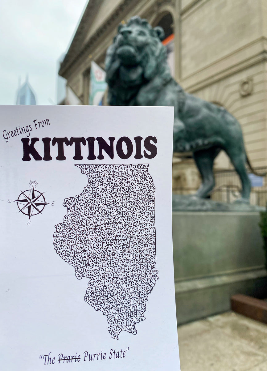 Kittinois Postcard – Notso Kitty